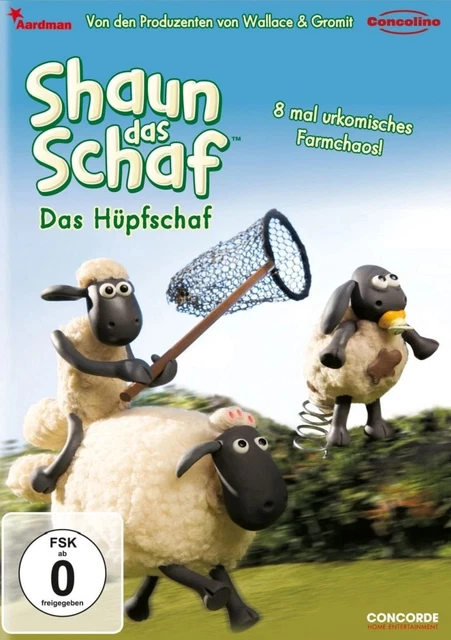 SHAUN DAS SCHAF: Das Hüpfschaf DVD Kinderfilm Aardman Animations EUR 6 ...
