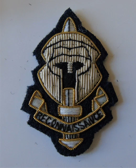 SPECIAL RECONNAISSANCE REGIMENT Bullion Wire Beret Badge SRR British ...