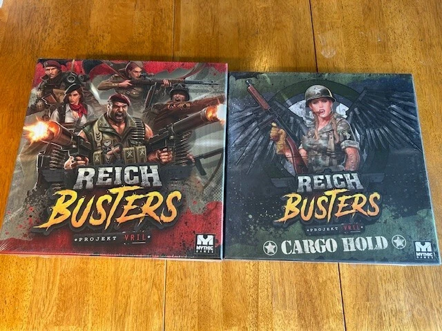 REICH BUSTERS PROJEKT VRIL With Cargo Hold Expansion Board Game $120.00 ...