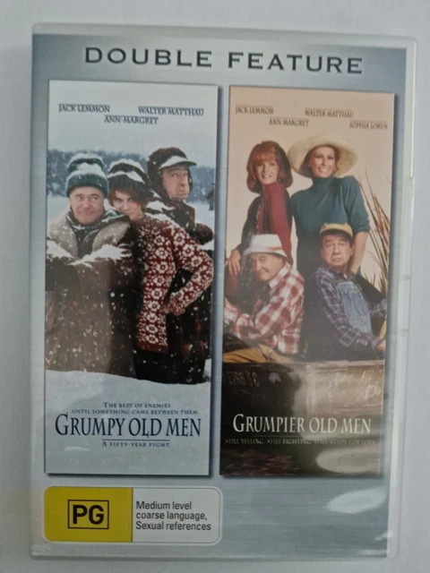 GRUMPY OLD MEN / Grumpier Old Men | Double Pack (DVD, 1994) $24.89 - PicClick AU