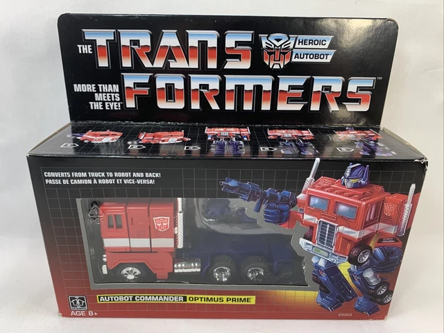 TRANSFORMERS OPTIMUS PRIME G1 2018 Walmart Exclusive Autobots Reissue ...