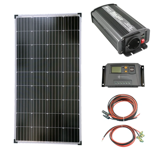 SOLARTRONICS PELLET BOILER Set 1x130 Watt Solar Module 600 Watt ...