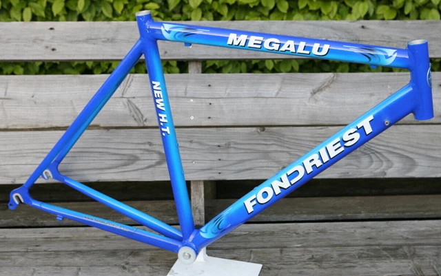 VINTAGE 1990'S NOS NEW Italian Fondriest Megalu aluminium bicycle frame ...