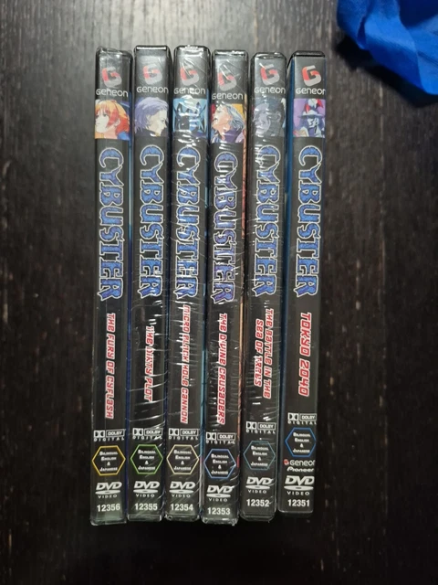 CYBUSTER - COMPLETE Collection (Vol. 1-6) - Anime DVD Set £58.53 ...