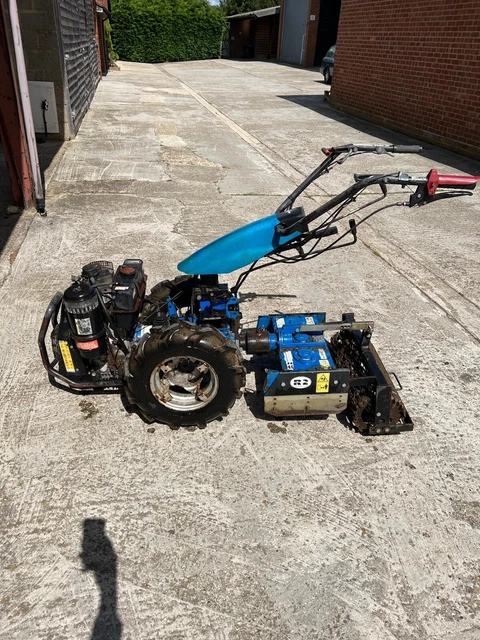 BCS TWO WHEELED Tractor Lombardini Diesel Engine with MTS50 Rotavator £ ...