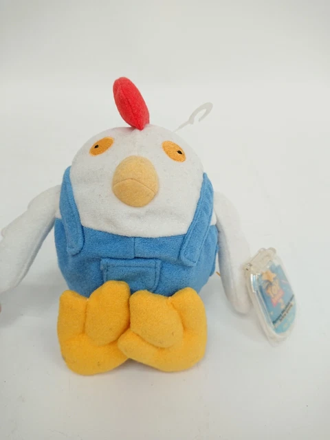 RARE COLLECTIBLE TOY Story 2 Toy Barn Chicken Star Bean Plush Soft Toy ...