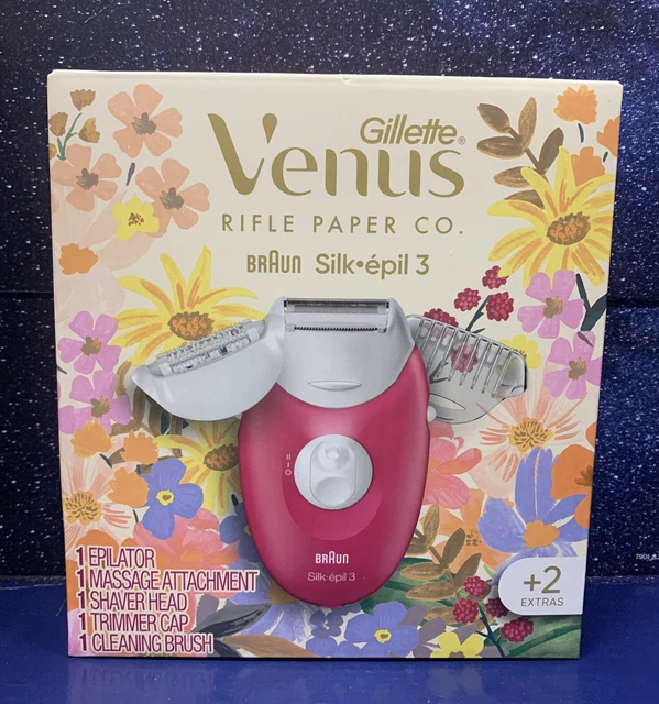 GILLETTE VENUS BY Braun Women's Hair Epilator Face Perfection Micro ...