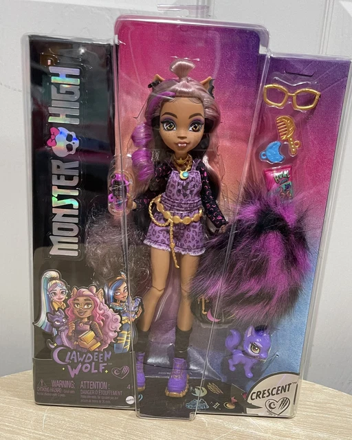 MONSTER HIGH CLAWDEEN Wolf Generation G3 Reboot Mattel 2022 NEW £47.59 ...