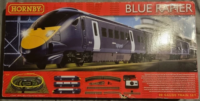 OO GAUGE HORNBY R1139 Blue Rapier Southeastern HST Hitachi 395 MIB 100% ...