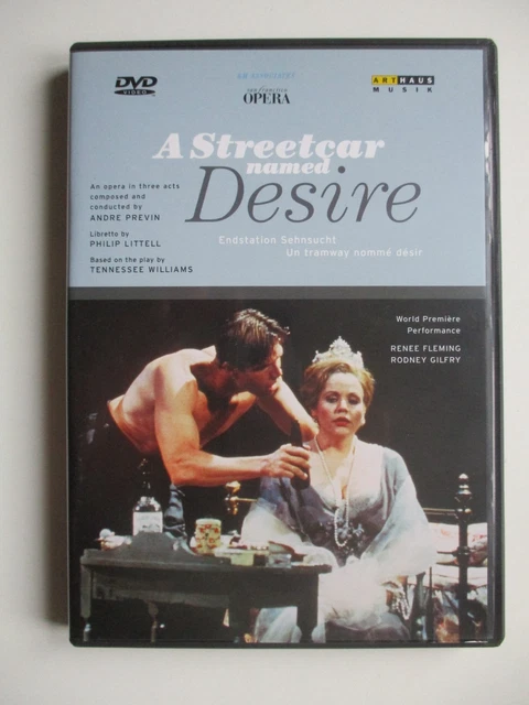 A STREETCAR NAMED Desire Opera Dvd Renee Fleming Rodney Gilfry Andre Previn £6.00 - PicClick UK
