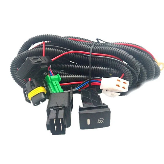 HARNAIS DE CABLAGE l ger H11 fiable avec interrupteur pour Toyota Easy ... HARNAIS DE CABLAGE l ger H11 fiable avec interrupteur pour Toyota Easy ...