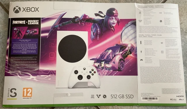 COVER PER SCATOLA Microsoft Xbox Series S 512GB Fortnite + Rocket ...