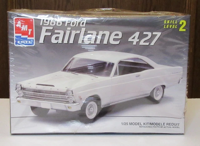1966 FORD FAIRLANE 427 AMT ERTL Model Kit. New in Box. Rare $19.99 ...