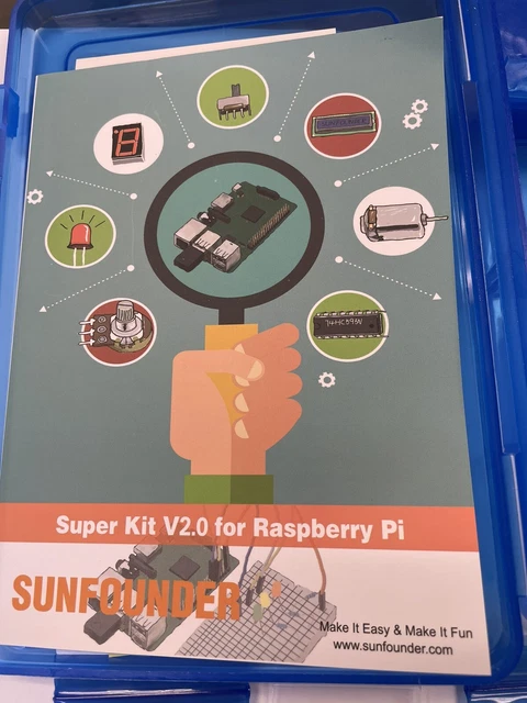RASPBERRY PI 4 Model B Starter Kit Project Super Kit for RPi 400 4B 3B ...