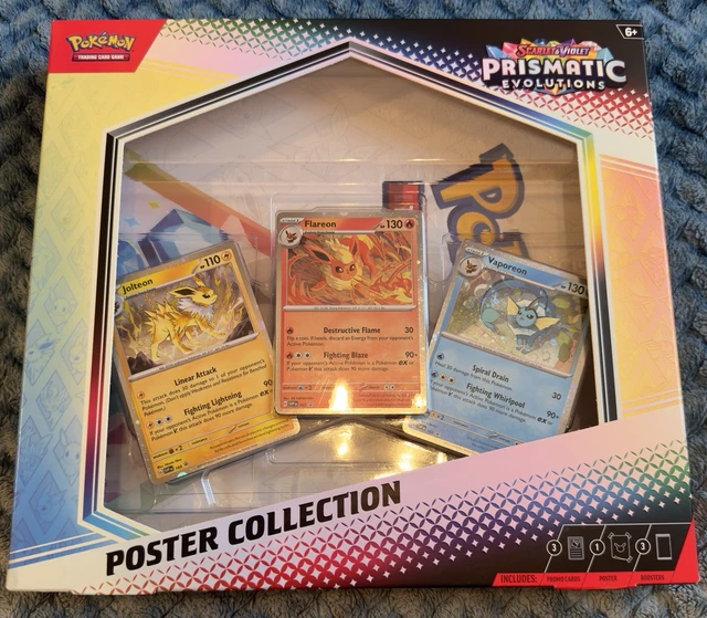 POKÉMON TCG PRISMATIC Evolutions Poster and Promos Only £4.80 - PicClick UK