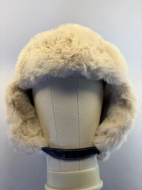 AVIATORS TRAPPER HAT Cap Ear flap Adult Winter Role Play Party Snow ...
