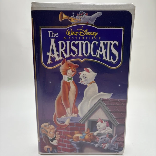 THE ARISTOCATS (VHS, 1996) Walt Disney Masterpiece Collection Clamshell Case £12.51 - PicClick UK