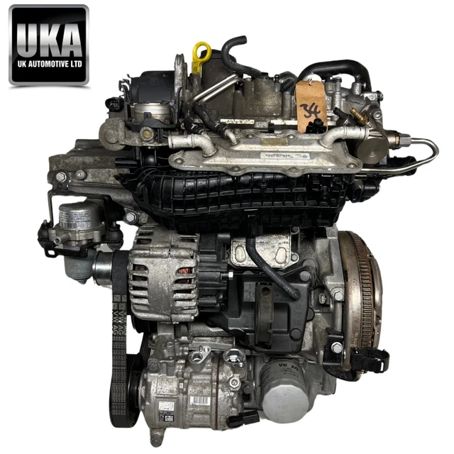 ENGINE CHZ AUDI Seat Skoda Vw 1.0 Tfsi Tsi Petrol Turbo Engine 38,000M ...
