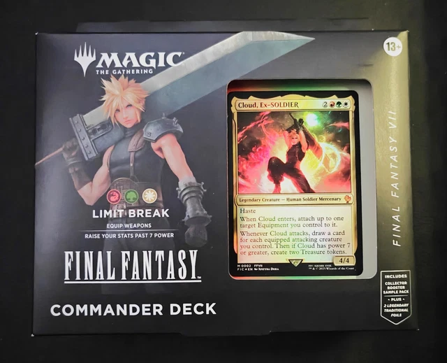 MAGIC THE GATHERING FINAL FANTASY Commander Deck Limit Break - NEW & Sealed £88.99 - PicClick UK