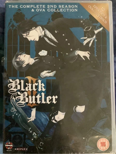 NEW AND SEALED, Black Butler: The Complete Second Season & OVA ...