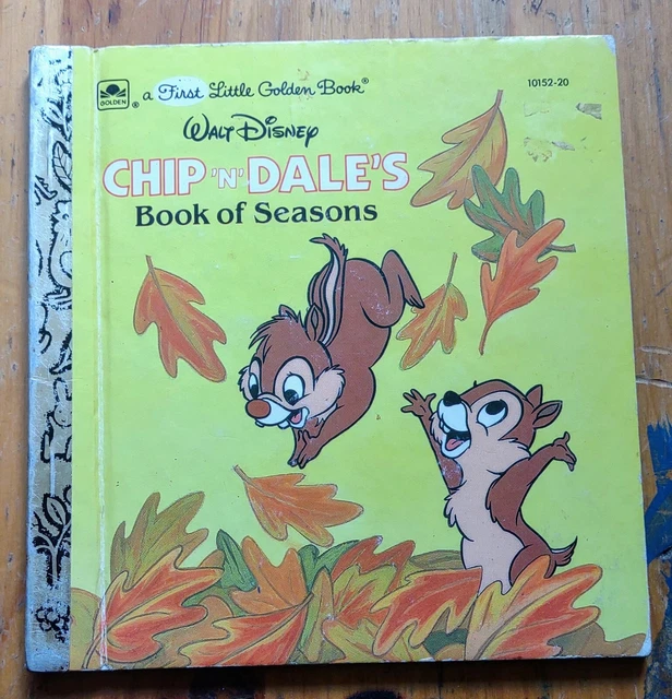 FIRST LITTLE GOLDEN Book Disneys Chip N Dales Book of Seasons 10152-20 ...