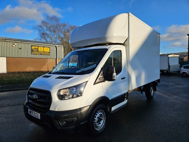 2021 71 FORD Transit Luton 2.0 A/C EcoBlue 130ps Leader Chassis Damaged ...
