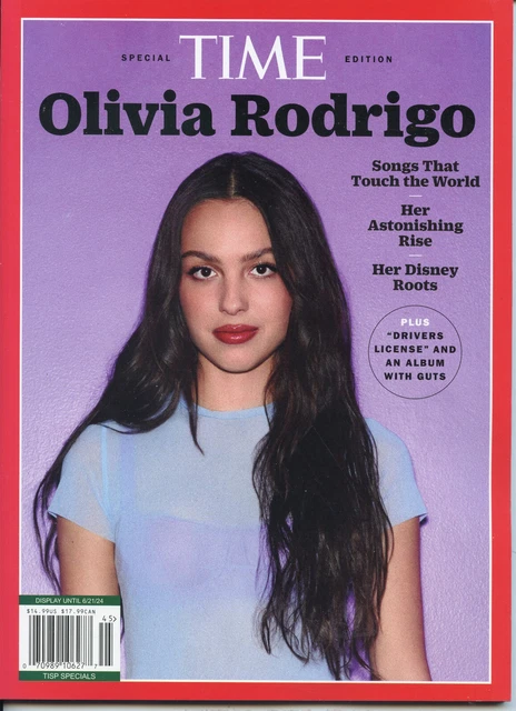 TIME MAGAZINE SPECIAL Edition-Olivia Rodrigo-Filipino American Rock Pop ...