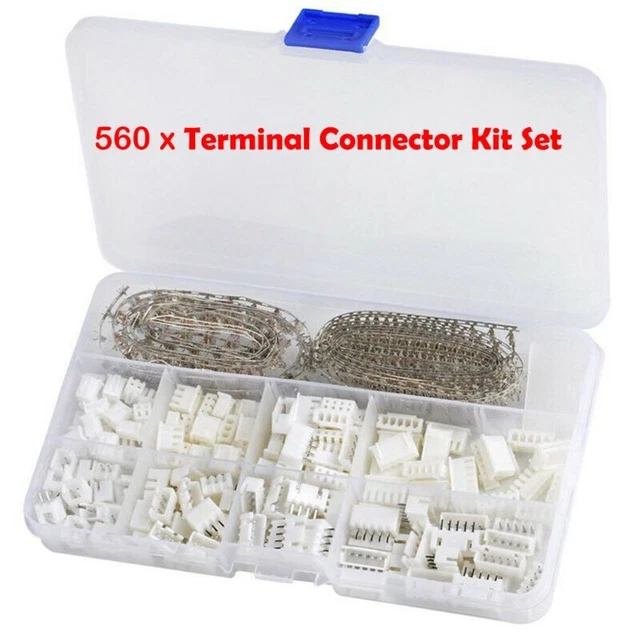 JST XH CONNECTEUR Terminal Jst-Xh Kit (Avec Boîte ) 560 Pièces / Set ...