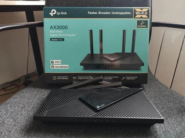 ROUTEUR TP-LINK ARCHER AX 55 - AX3000 - Wi-Fi 6 EUR 60,00 - PicClick FR