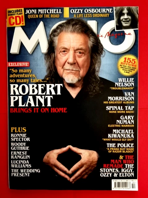 ROBERT PLANT-MOJO MAGAZINE - October 2025 -Plus Unreleased Robert Plant ...