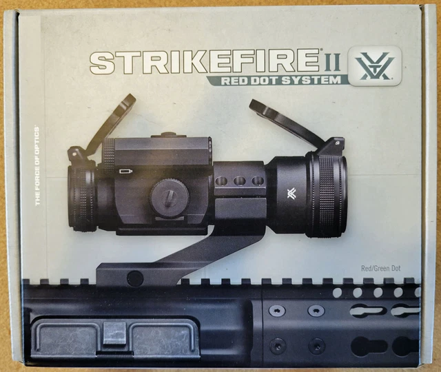 VORTEX STRIKEFIRE II Red/Green Dot Sight with Cantilever Mount $80.00 ...