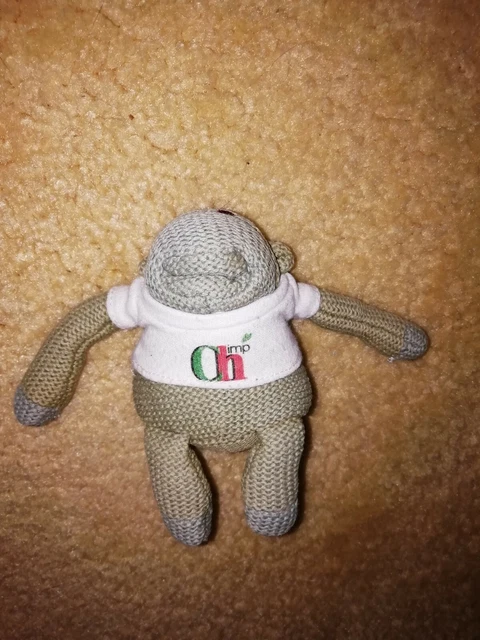PG TIPS TEA Monkey (Knitted) in an Official PG Tips T-Shirt Chimp Soft ...