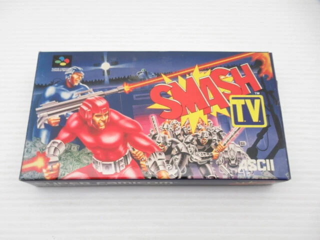 SMASH TV SUPER Famicom/SNES JP GAME. 9000020422708 EUR 19,56 - PicClick FR