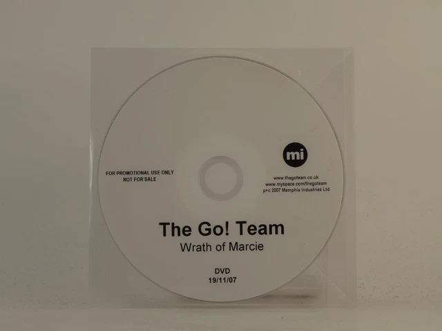 THE GO! TEAM WRATH OF MARCIE (DVD) (H1) 1 Track Promo CD Single Plastic Sleeve M £5.50 - PicClick UK