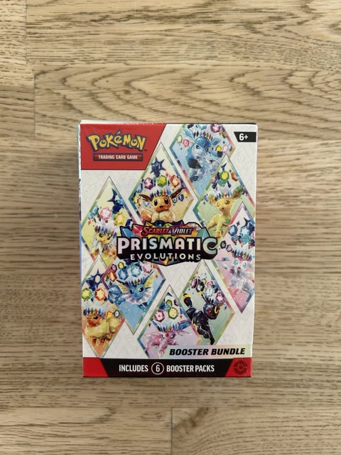 POKÉMON TCG SCARLET & Violet Prismatic Evolutions Booster Bundle NEW ...