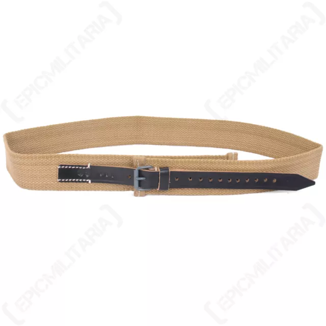 WW2 GERMAN ARMY M44 TROUSER WEBBING BELT - ALL SIZES - Tropical ...