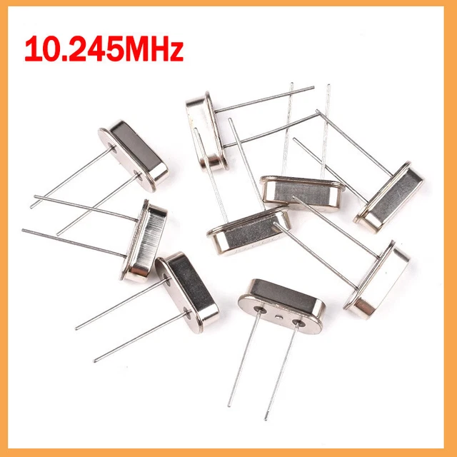 QUARTZ CRYSTAL OSCILLATOR Resonator - 10.245MHz- 49S Type $2.89 ...