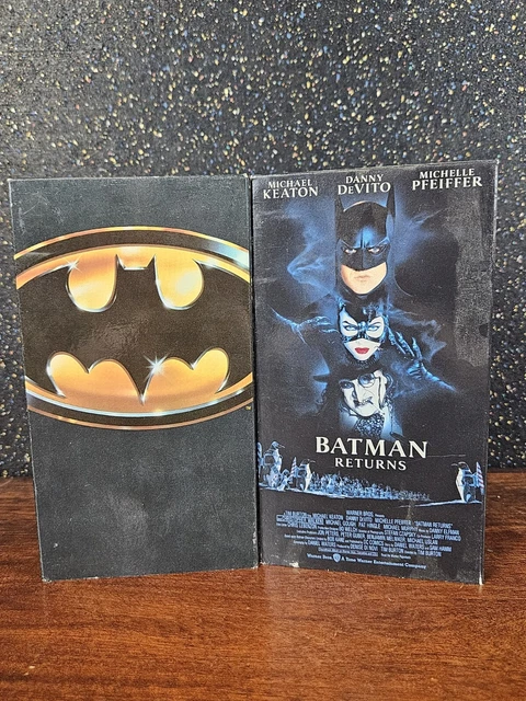 BATMAN VHS MOVIES Set Of 2 Batman,Batman Returns £8.61 - PicClick UK
