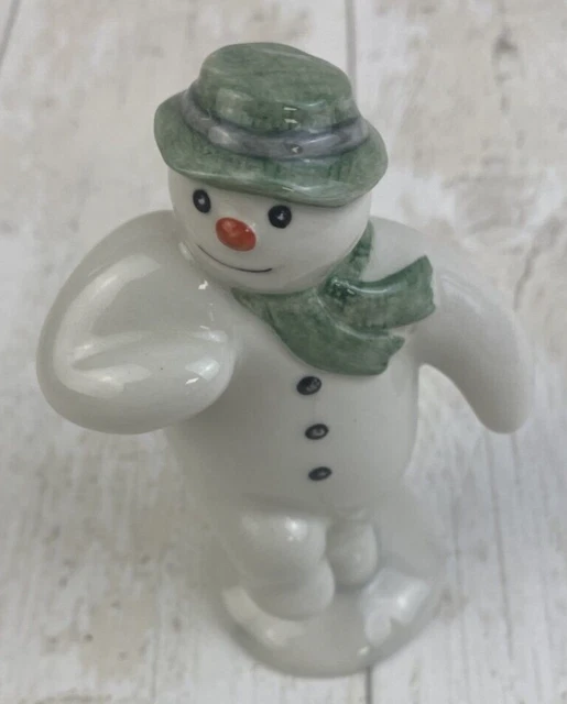 ROYAL DOULTON SNOWMAN The Gift collection 1985 Figurine Christmas £14. ...