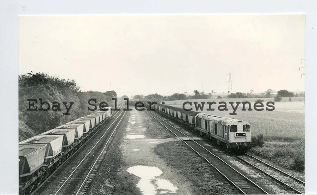 RAILWAY PHOTO: BR Class 20's 20135 + 20071 at Wellington [L1950] £1.00 ...