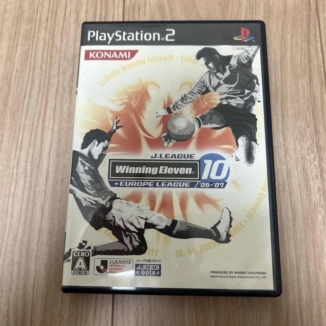 WORLD SOCCER WINNING Eleven 10 Sony Play Station2 Game From japan PS2 £ ...
