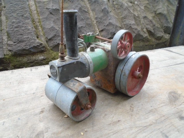 VINTAGE MAMOD MODEL steam engine / live steam road roller for ...