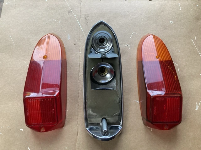 MGB MIDGET SPRITE Rear Light. 1 base + 2 Lenses. Lucas Part L840. £31. ...