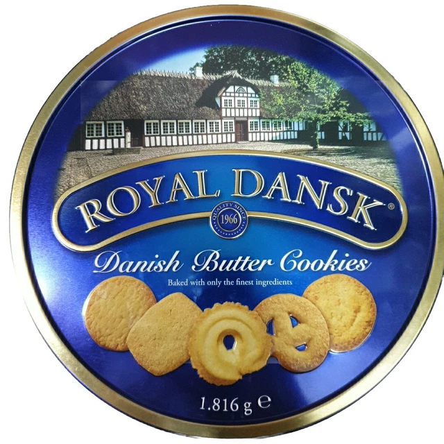 ROYAL DANSK DANISH Butter Cookies - 1.8kg £16.99 - PicClick UK