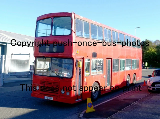 2 X TIL 6571 Leyland ex DD4385 Hong Kong - Bus Photos Set 2023 AMRT £1. ...
