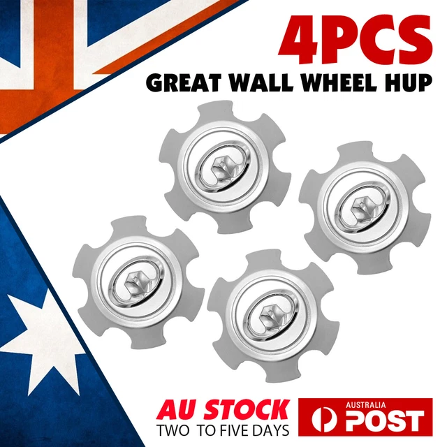 4X CENTRE WHEEL Hub Cap For Great Wall V200 V240 X200 X240 10-15 OZ ...