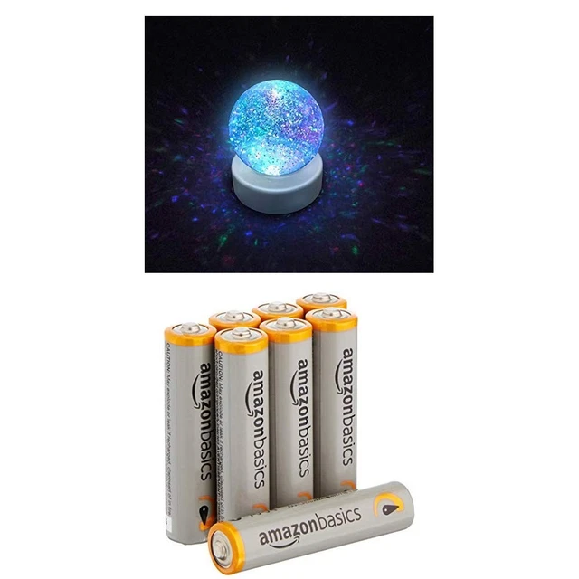 PLAYLEARN SWGB GLITTER Ball snow globe with LED color changing Mood ...