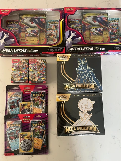 POKÉMON TCG MEGA Evolution | Sealed Lot | ETB's, Booster Bundle's ...