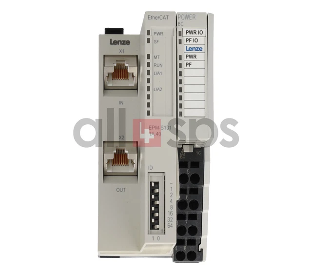 LENZE I/O SYSTEM 1000 Ethercat-Koppler - Epm-S131.1A.40 (Used) EUR 623 ...