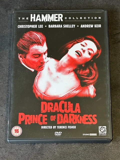 DRACULA PRINCE OF Darkness Dvd Christopher Lee Barbara Shelley 1966 Hammer EUR 15,00 - PicClick IT